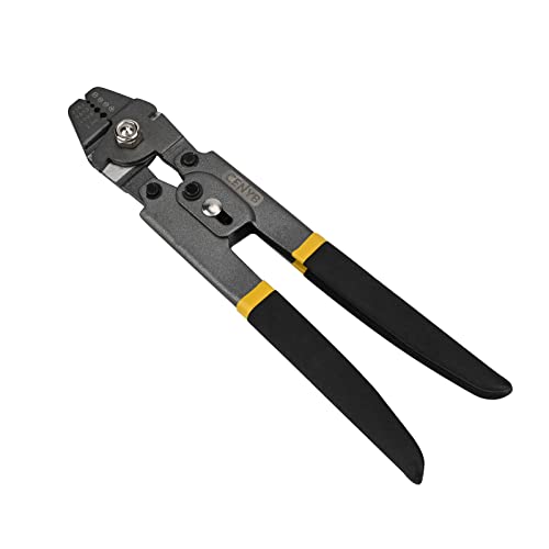 CENYB Up To 2.2mm（3/64 1/16 5/64 Inch） Teflon Coating Anti-Rust and Anti-Corrosion Wire Rope Crimper Fishing Crimping Tool