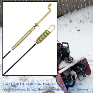 AILEETE 946-0898 Drive Clutch Cable for MTD Craftsman Cub Cadet Troy-Bilt Yard Man Ryobi Yard Machines Bolens Husky Snowblower Snow Thrower 746-0898 746-0898A 746-0898B