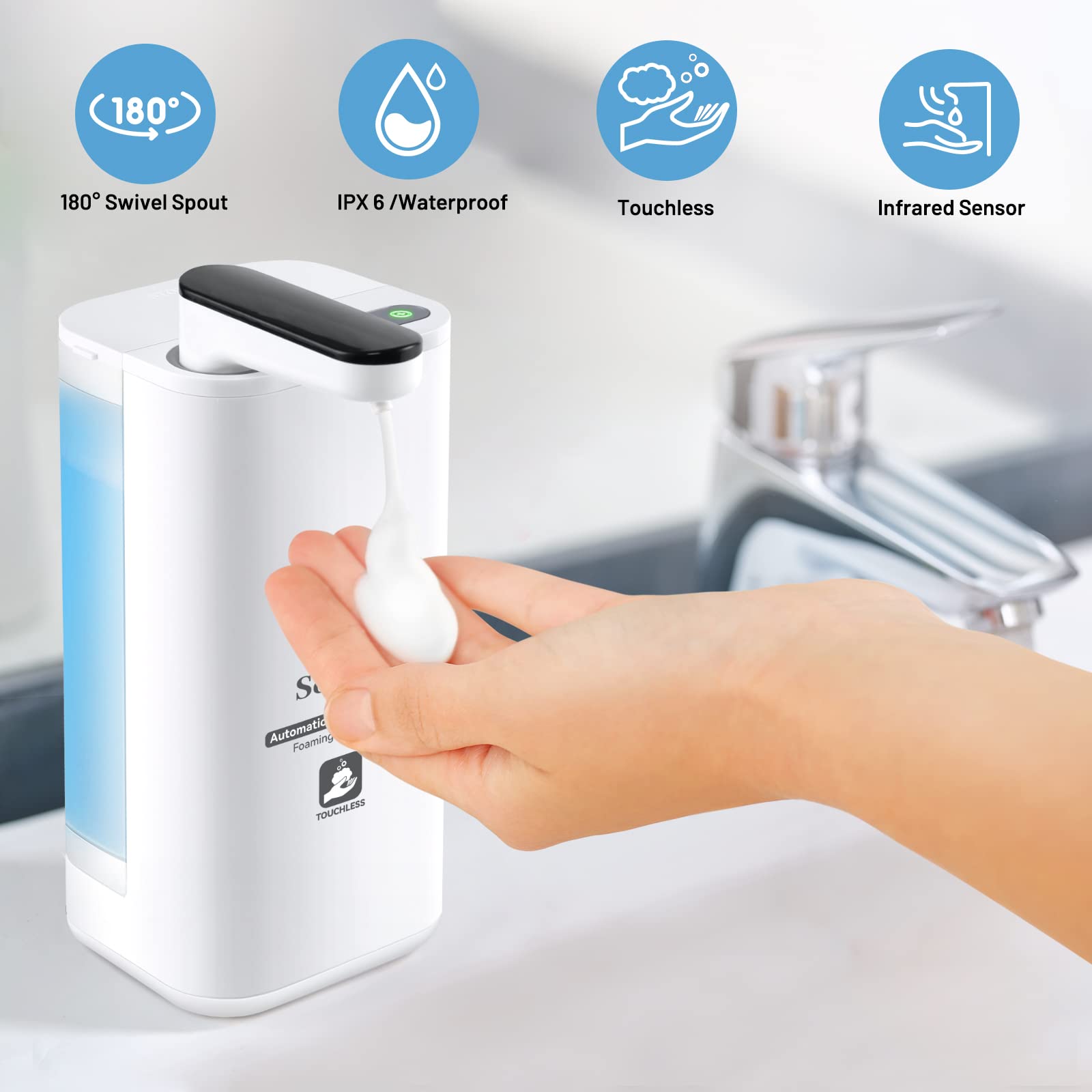 Secura Home 16oz Soap Dispenser