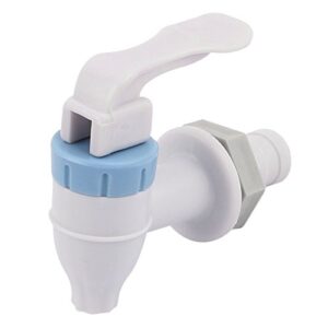 qtqgoitem white blue plastic push type water tap faucet (model: fed 93e ece a84 0dd)