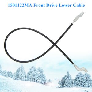 AILEETE 1501122MA Front Drive Lower Cable for Murray Craftsman Snowblower Snow Thrower 313449MA 1501122 MT1501122MA