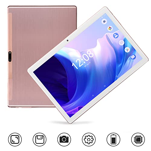 Tablet 10.1 Inch 10.0 with A7 Quad Core and SC7731E, 2GB RAM and 32GB ROM, HD Touchscreen Tablets with Dual Camera Front 2MP and Rear 5MP, Dual Card Dual Standby