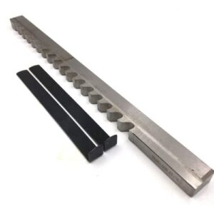 12mm D Push Type Keyway Broach Cutter & Shim HSS High Speed Steel CNC Cutting