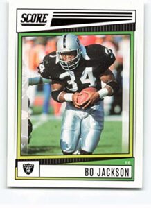 2022 score #132 bo jackson nm-mt los angeles raiders football nfl