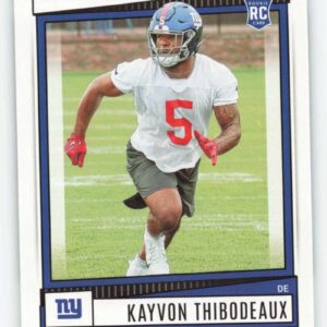 2022 Score #308 Kayvon Thibodeaux NM-MT RC Rookie New York Giants Football NFL