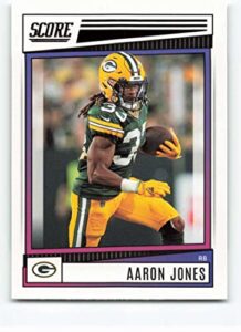 2022 score #97 aaron jones nm-mt green bay packers football nfl