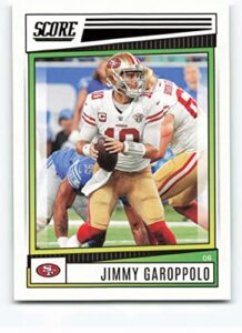 2022 score #166 jimmy garoppolo nm-mt san francisco 49ers football nfl