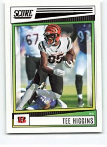 2022 score #192 tee higgins nm-mt cincinnati bengals football nfl