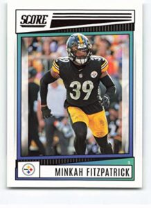 2022 score #217 minkah fitzpatrick nm-mt pittsburgh steelers football nfl