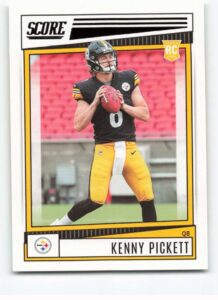 2022 score #301 kenny pickett nm-mt rc rookie pittsburgh steelers football nfl