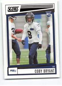 2022 score #363 coby bryant nm-mt rc rookie seattle seahawks football nfl