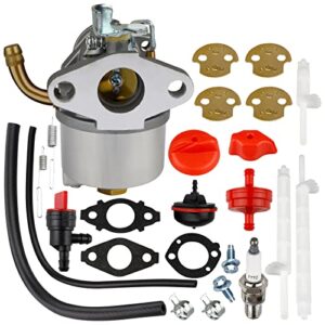 simperac 594014 carburetor for briggs and stratton 594015 798918 590907 snow blower carburetor for craftsman 536.881851 8.5hp engine 593358 carburetor replace for briggs stratton 594015