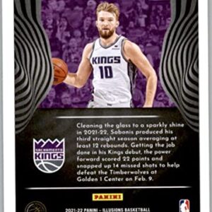 DOMANTAS SABONIS 2021-22 Panini Illusions #90 NM+-MT+ NBA Basketball Sac Kings