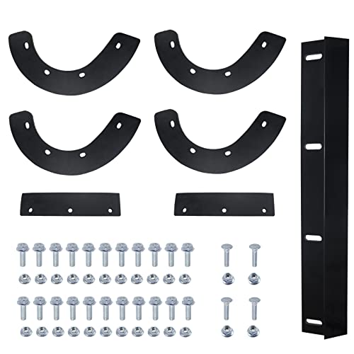 POSEAGLE Snow Blower Rubber Auger Paddles Replaces 72523-747-000, 72522-747-000, 72521-747-000 with 76322-747-000, 76322-747-A10 Scraper for Honda HS521, HS521K1, HS621 Snowblowers