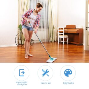 Baluue 4pcs Mop Pad Wet Mopping Cloth Steam Mops Microfiber Mop Refill Spray Mop Replacement Head Steammop Mops Flat Replacement Heads Reusable Fiber Floor Handle The Head