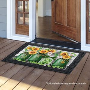 Briarwood Lane Irish Mason Jars St. Patrick's Day Doormat Indoor Outdoor 18" x 30"