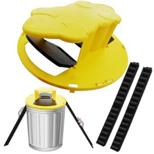 upgraded mouse trap, auto reset mouse trap bucket lid, reusable easy install rats trap, humane mouse trap, 5 gallon mice traps, mouse traps indoor outdoor or for home(rat ver.)