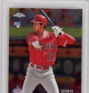 Graded 2018 Topps Chrome Update Shohei Ohtani #HMT32 Rookie RC Baseball Card PSA 10 Gem Mint