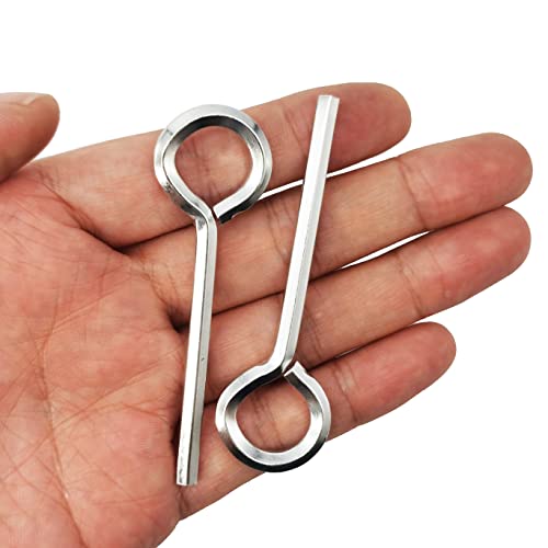 Alamic 5/32 inch Standard Hex Dogging Key Allen Wrench Door Key for Push Bar Panic Exit Devices - 6 Pack