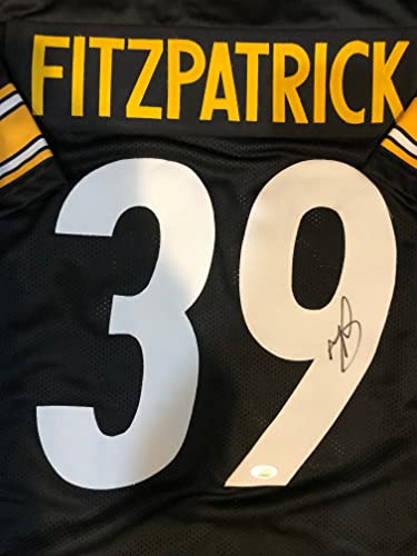 Autographed Minkah Fitzpatrick Steelers Custom Jersey - with JSA Witness COA