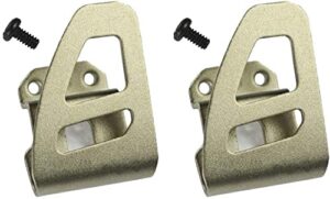 (2 pack) 42-70-2653 m18 fuel belt clip/hook for milwaukee 2604-20, 2604-22, 2604-22ct, 2797-22 hammer drill impact wrench driver