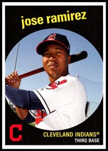 2018 topps throwback thursday #164 jose ramirez nm-mt cleveland indians