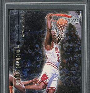 Michael Jordan 1998 Upper Deck Black Diamond Basketball Card #13 Graded PSA 9 MINT