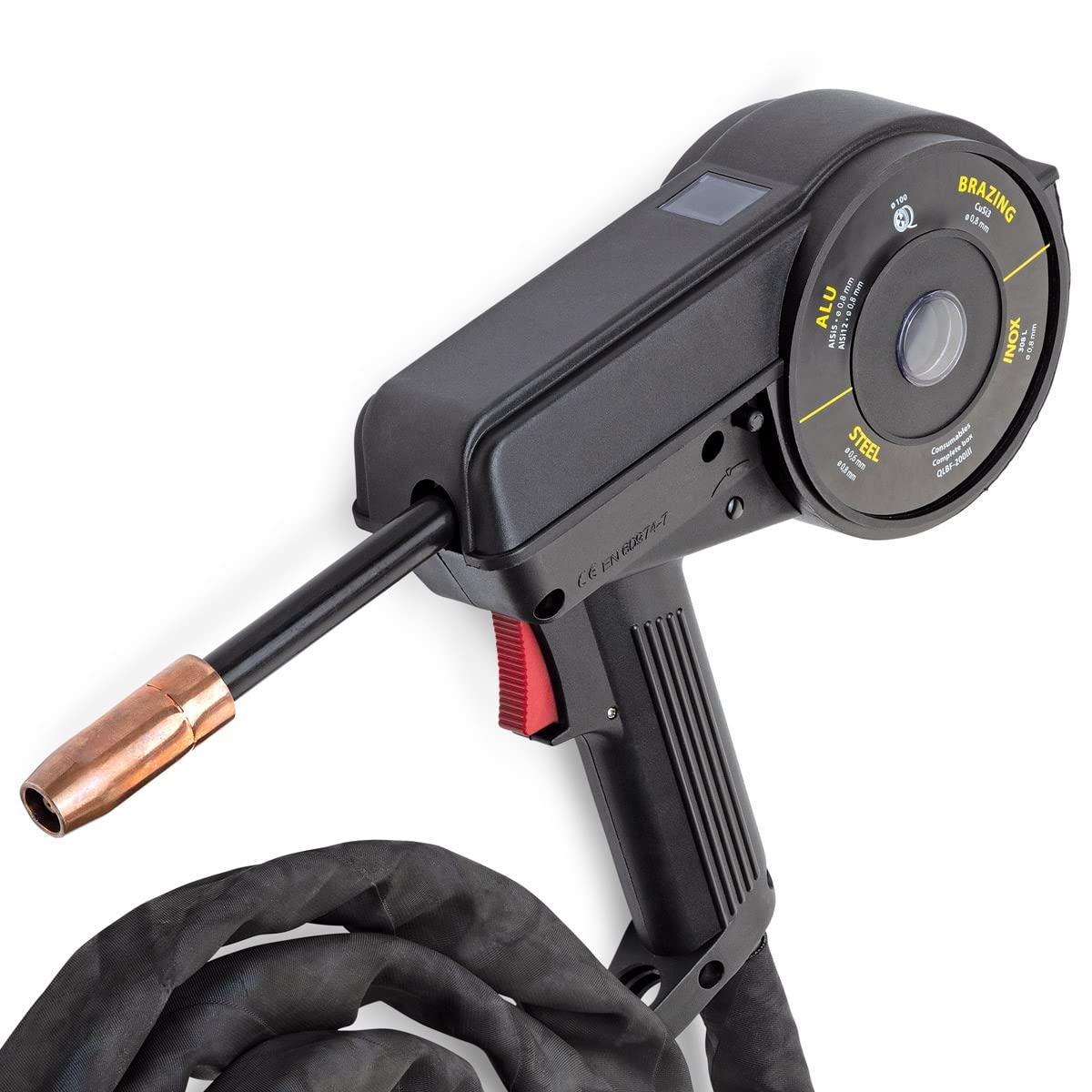 Eastwood Elite Series Spool Gun for MP140i or MP200i Steel Welder with Contact Tip Installed