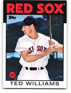 2021 topps update 1986 topps baseball 35th anniversary #86b-24 ted williams nm-mt boston red sox baseball mlb