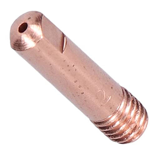 Welding Nozzle, Good Conductivity 20Pcs Contact Tip for Welder for Industry for CO2