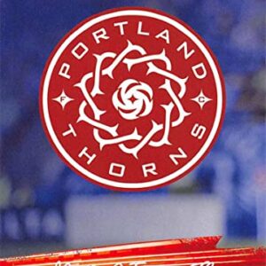 2021 Parkside NWSL Volume 2#279 Portland Thorns FC Crest Portland Thorns FC Official National Women's Soccer League Trading Card in Raw (NM or Better) Condition