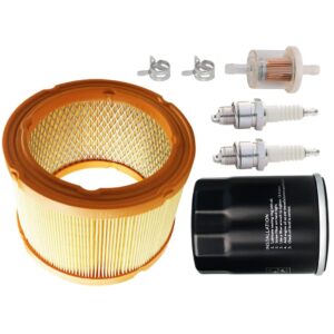 arpisziv 0g5894 air filter tune up kit fit for ge-nerac 20kw generators 999cc engines replaces 070185e oil filter