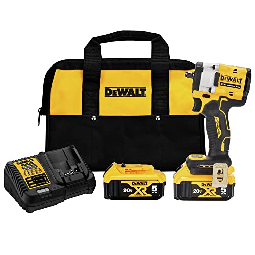 DEWALT DCF923P2 ATOMIC 20V MAX* 3/8 in. Cordless Impact Wrench with Hog Ring Anvil Kit