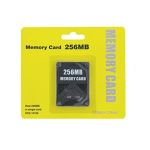 Mcbazel 256MB Memory Card for PlayStation 2, High Speed Game Memory Card Compatible with Sony PS2