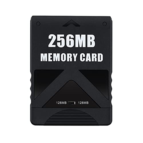 Mcbazel 256MB Memory Card for PlayStation 2, High Speed Game Memory Card Compatible with Sony PS2