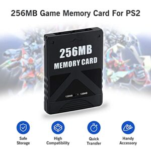 Mcbazel 256MB Memory Card for PlayStation 2, High Speed Game Memory Card Compatible with Sony PS2