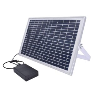 solar rechargeable battery pack for automatic chicken coop door, solar power panel with adjustable angle bracket, 3000 mah 12v battery, suitable for our 12v voltage automatic chicken house door