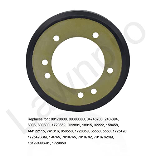 7600135YP 04743700 Friction Wheel & Drive Disc Compatible with Ariens MTD Troy-Bilt Snowblowers & mowers Replaces for 00170800 00300300 53103 57423 7053103 7600135 AM122115 240-394 09475300