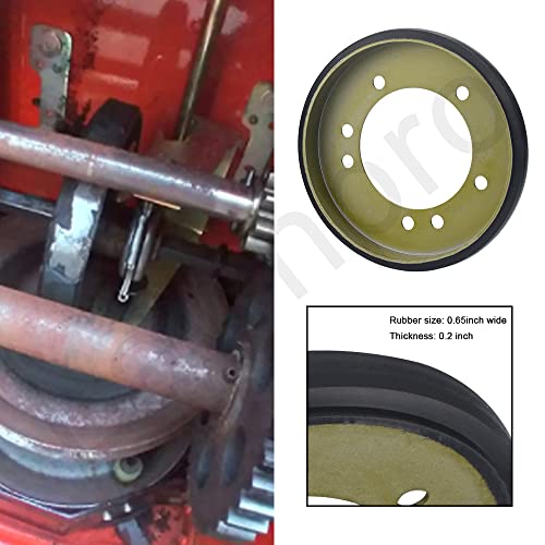 7600135YP 04743700 Friction Wheel & Drive Disc Compatible with Ariens MTD Troy-Bilt Snowblowers & mowers Replaces for 00170800 00300300 53103 57423 7053103 7600135 AM122115 240-394 09475300