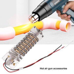 LiebeWH Hot Air Gun Heating Core Replacement Kit Welder Gun Heating Element 1500W DC Power Supply Soldering Tool Parts Accessories