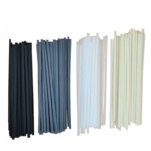 wolodarsk 1pc=19.5 inch 40pcs plastic welding rods abs/pp/pvc/pe welder rods for plastic welder gun/hot air gun (each 10pcs rods)