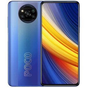 poco, llc poco x3 pro (256gb, 8gb) 6.67in 120hz, snapdragon 860, 48mp 4k quad camera, dual sim gsm factory unlocked - us & global 4g lte international version (w/fast car charger, frost blue)