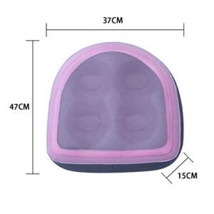 Hot Tub Seat, Inflatable Hot Tub Booster with Suction Cup and Mesh, Inflatable and Water-Filled Dual Purpose Massage Spa Seats for Inflatable Hot Tub, Hot Tub Booster Seat for Adults