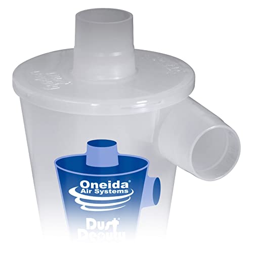 Dust Deputy Plus Anti-Static Retrofit Cyclone Separator Kit for Wet/Dry Shop Vacuums with Collapse-Proof Bucket Lid and Hose (DD Plus)