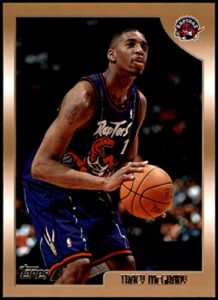 1998 topps # 162 tracy mcgrady toronto raptors (basketball card) nm/mt raptors