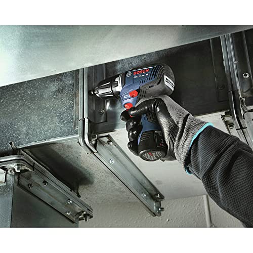 Bosch 12V Max 2-Tool Brushless Combo Kit with 3/8 Inch Drill/Driver, 1/4 Inch Hex Impact Driver and 2.0 Ah Batteries (Renewed)