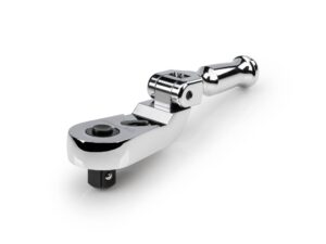 tekton 3/8 inch drive folding quick-release ratchet | srh35104