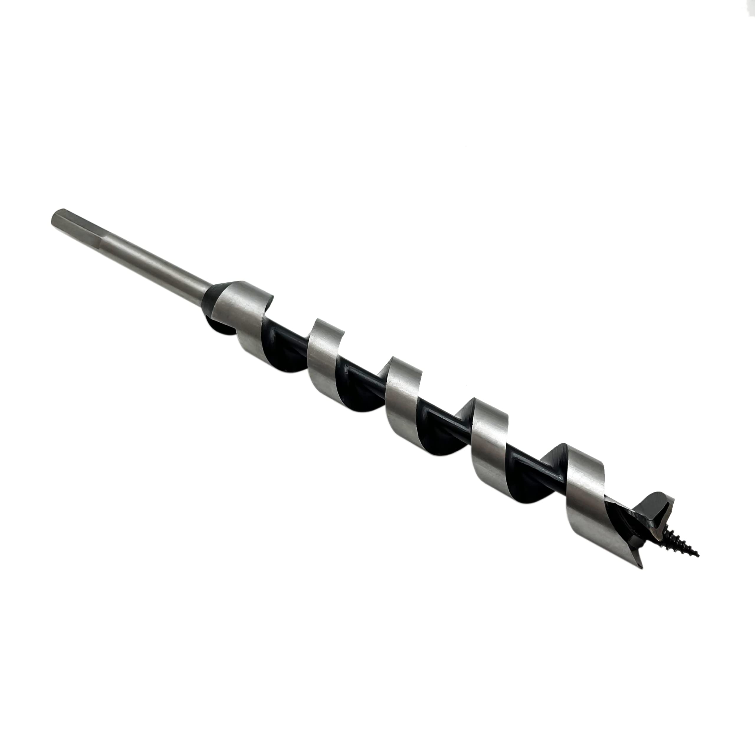 CORTOOL 1 x 12 Inch Auger Drill Bit for Wood, Soft and Hard Wood Plastic with 7/16 Inch Hex Shank