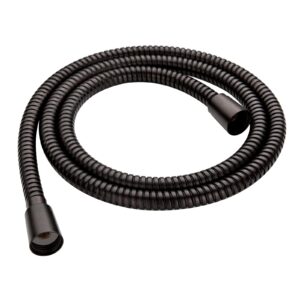 bright showers shower hose for hand held shower heads, 69 inches cord extra long stainless steel hand shower hose, ultra-flexible replacement part with brass insert, oil rubbed bronze