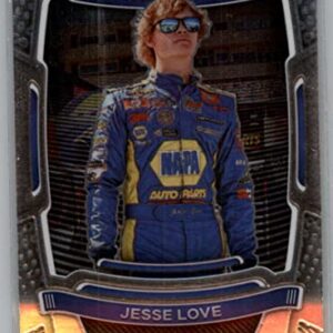 2021 Panini Prizm Racing #45 Jesse Love Official Nasar Racing Trading Card in Raw (NM or Better) Condtion